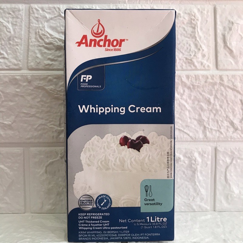 Jual ANCHOR WHIPPING CREAM 1 KG | Shopee Indonesia