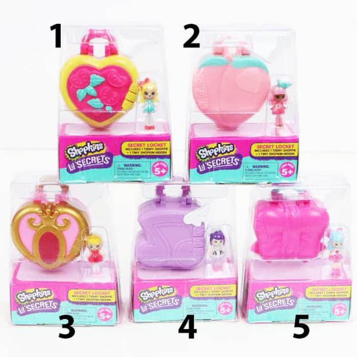 Jual Shopkins Lil Secrets Lockets / Lil' Secret Locket | Shopee Indonesia