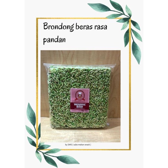 Jual Brondong Beras Rasa Pandan | Shopee Indonesia