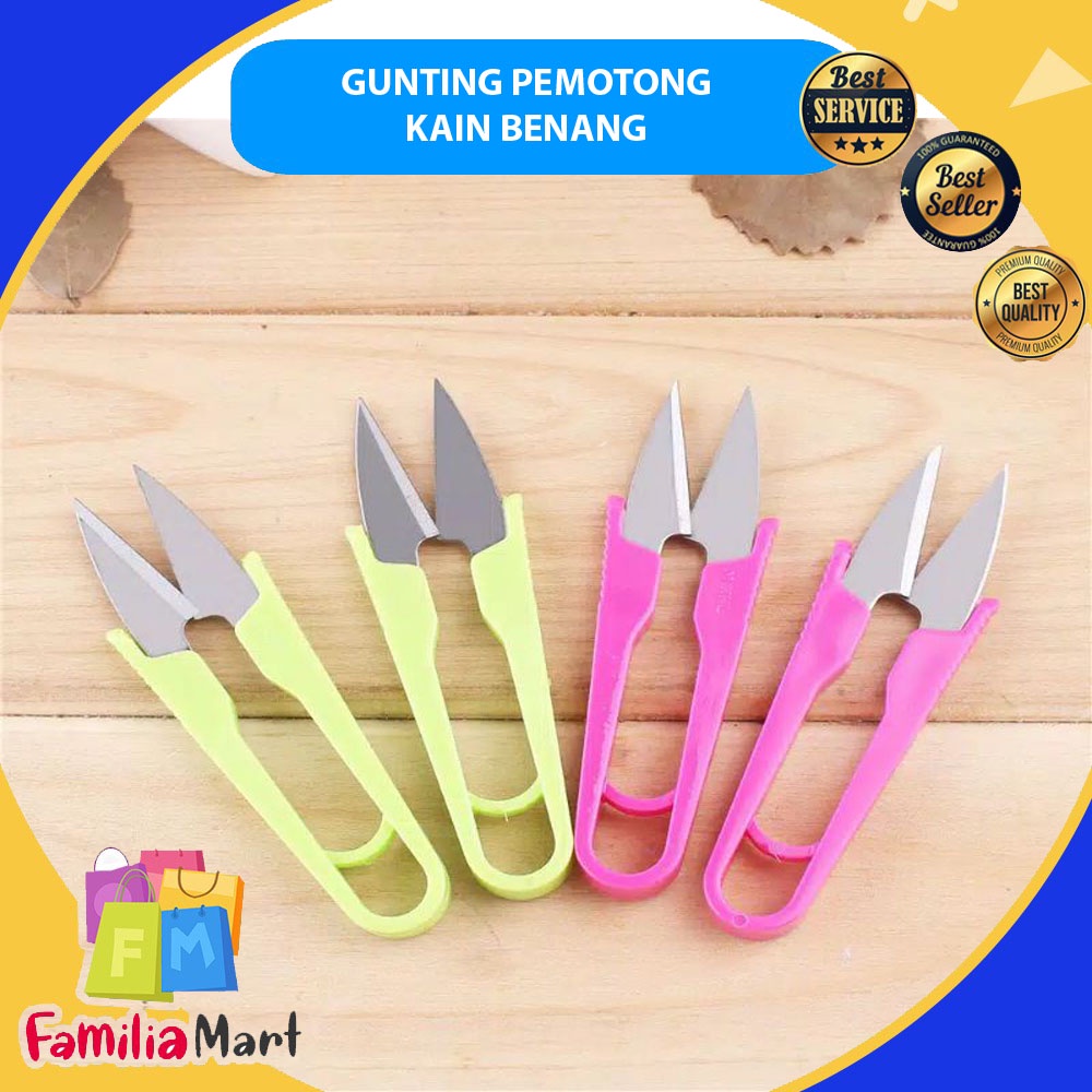 Jual Gunting Mini Tajam Pemotong Benang Jahit Cekris Alat Potong Kain ...