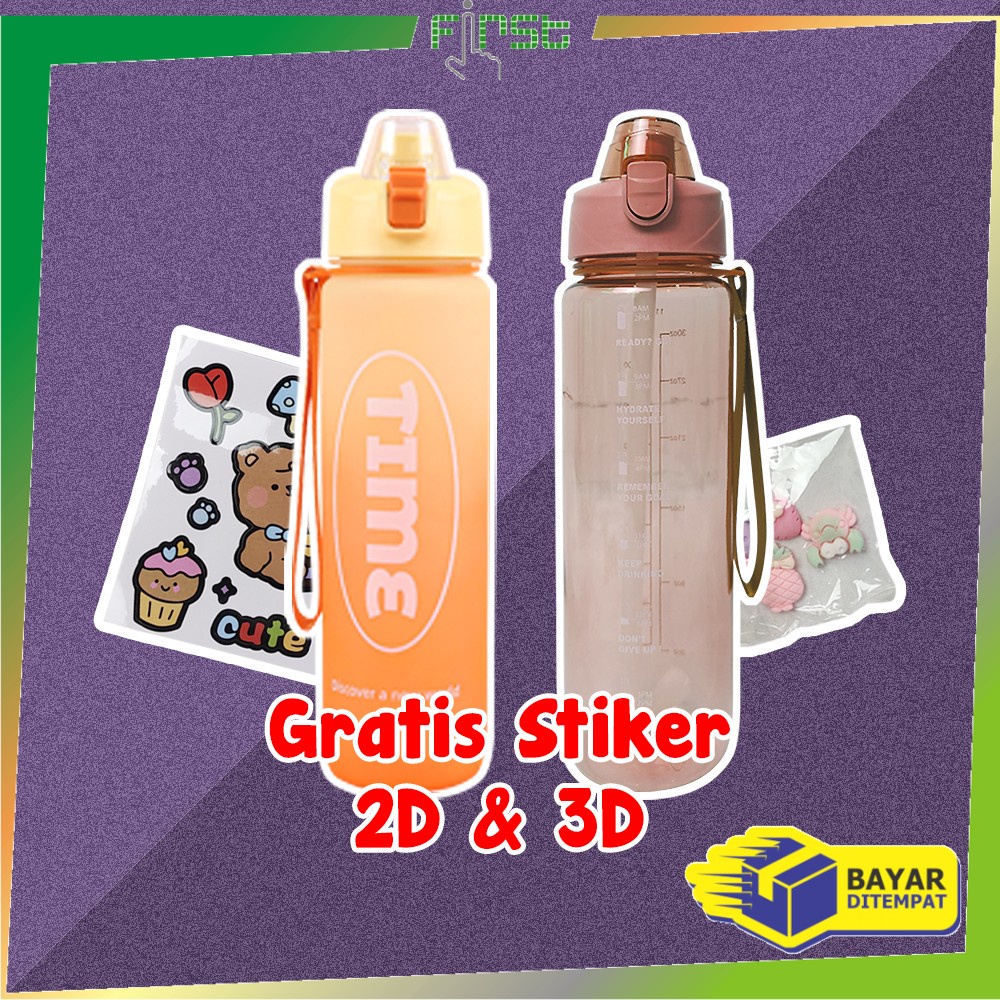 Jual FH-C580 C588 Bottle Botol Minum Tumblr Air 1 Liter / Botol ...