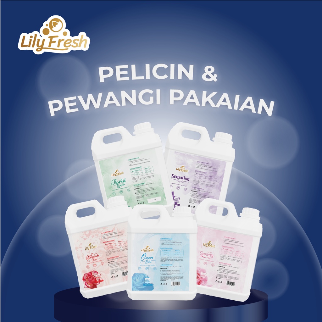 Jual LILY FRESH Pewangi Setrika dan Pelicin Setrika Pakaian Laundry 1 ...