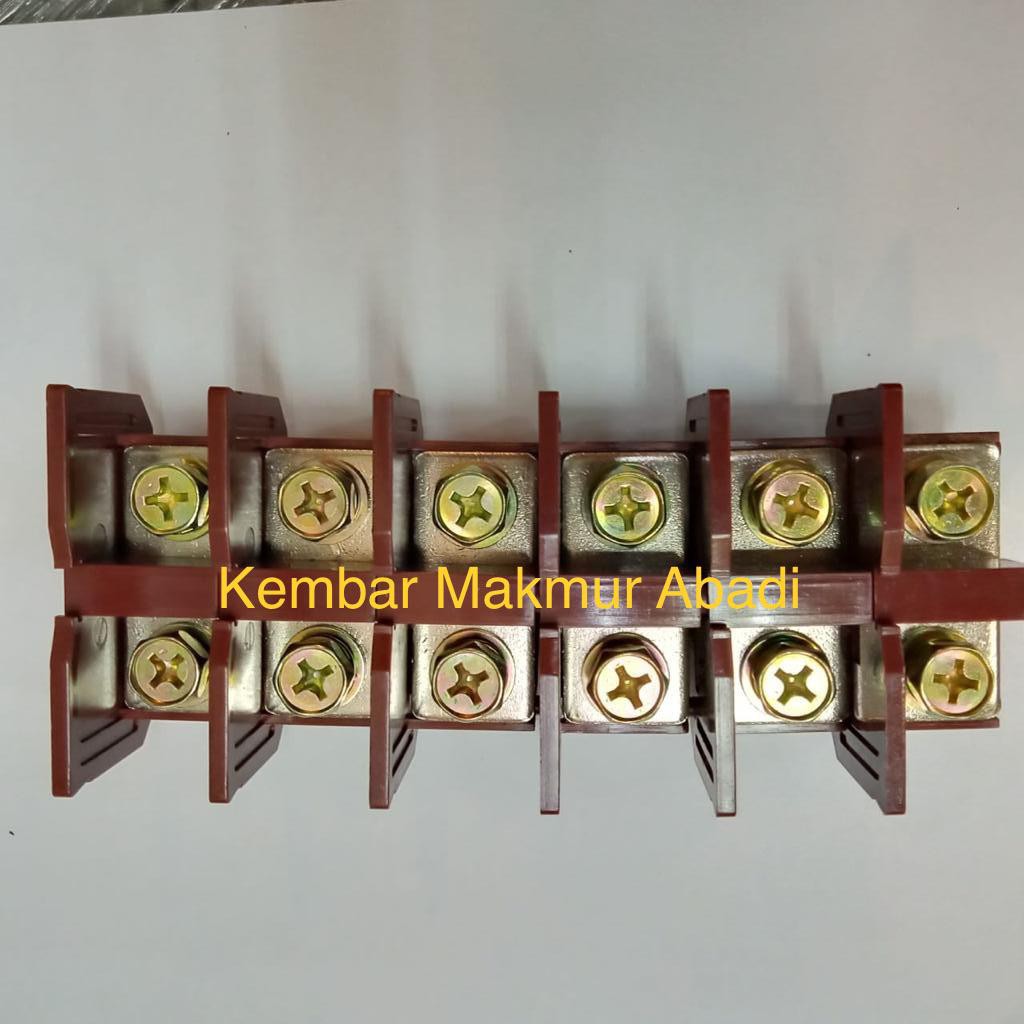 Jual TERMINAL BLOCK TR 100A DIN RAIL / TR 100A MODEL KASUGA/ T BLOK ...