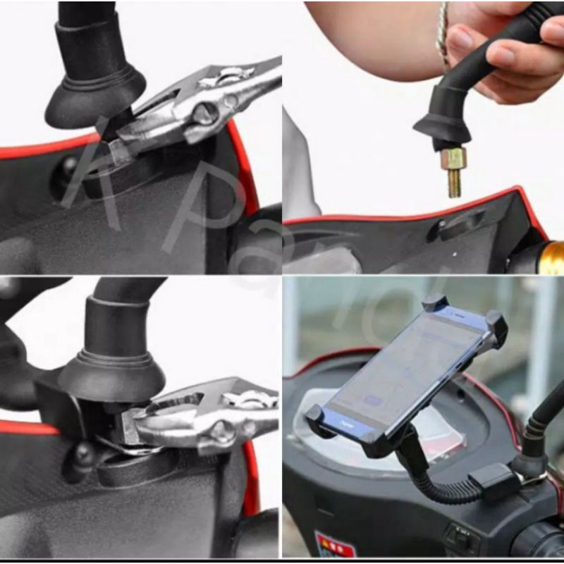 Jual Holder hp spion motor universal V001 | Shopee Indonesia