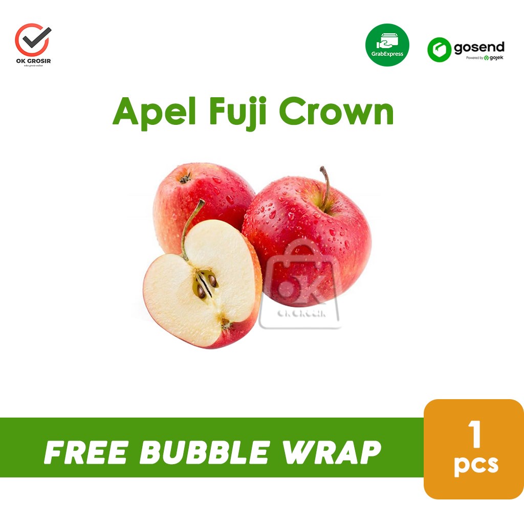 Jual Buah Apel Fuji Crown Brand / Honestman / Jaya / Superior / Envy ...