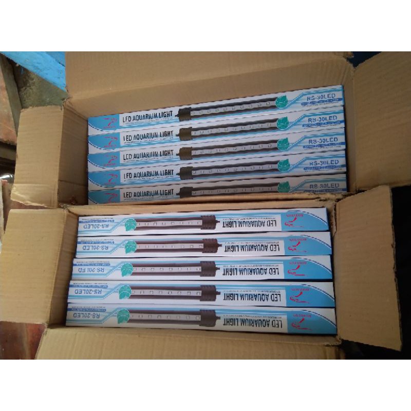 Jual LAMPU LED T4 CELUP AQUARIUM 50CM PUTIH BIRU FULL PUTIH dan FULL ...