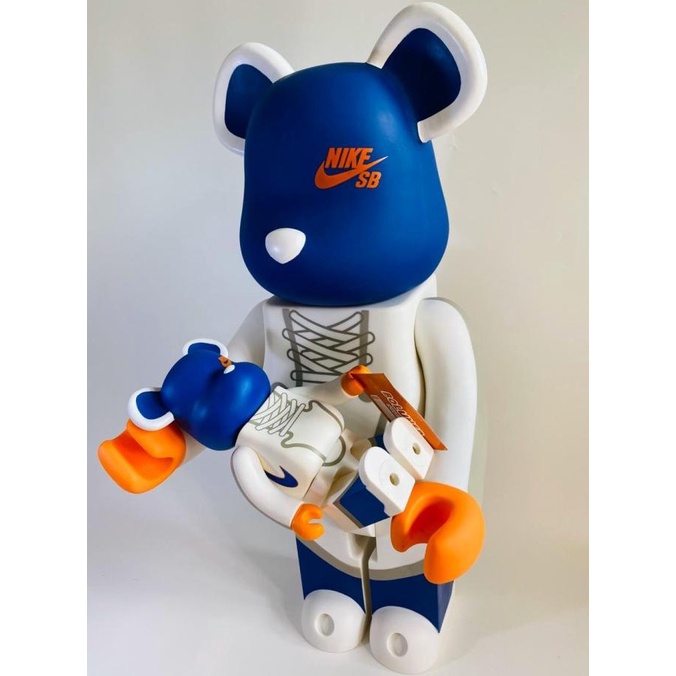 Jual Bearbrick 1000% White Nike Sb Figure Be@Rbrick Medicom Toys ...