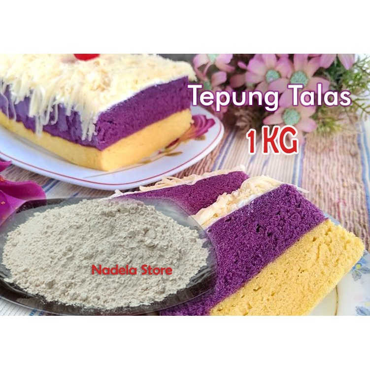 Jual Tepung Talas Naya Asli Bogor 1 kg Taro Flour | Shopee Indonesia