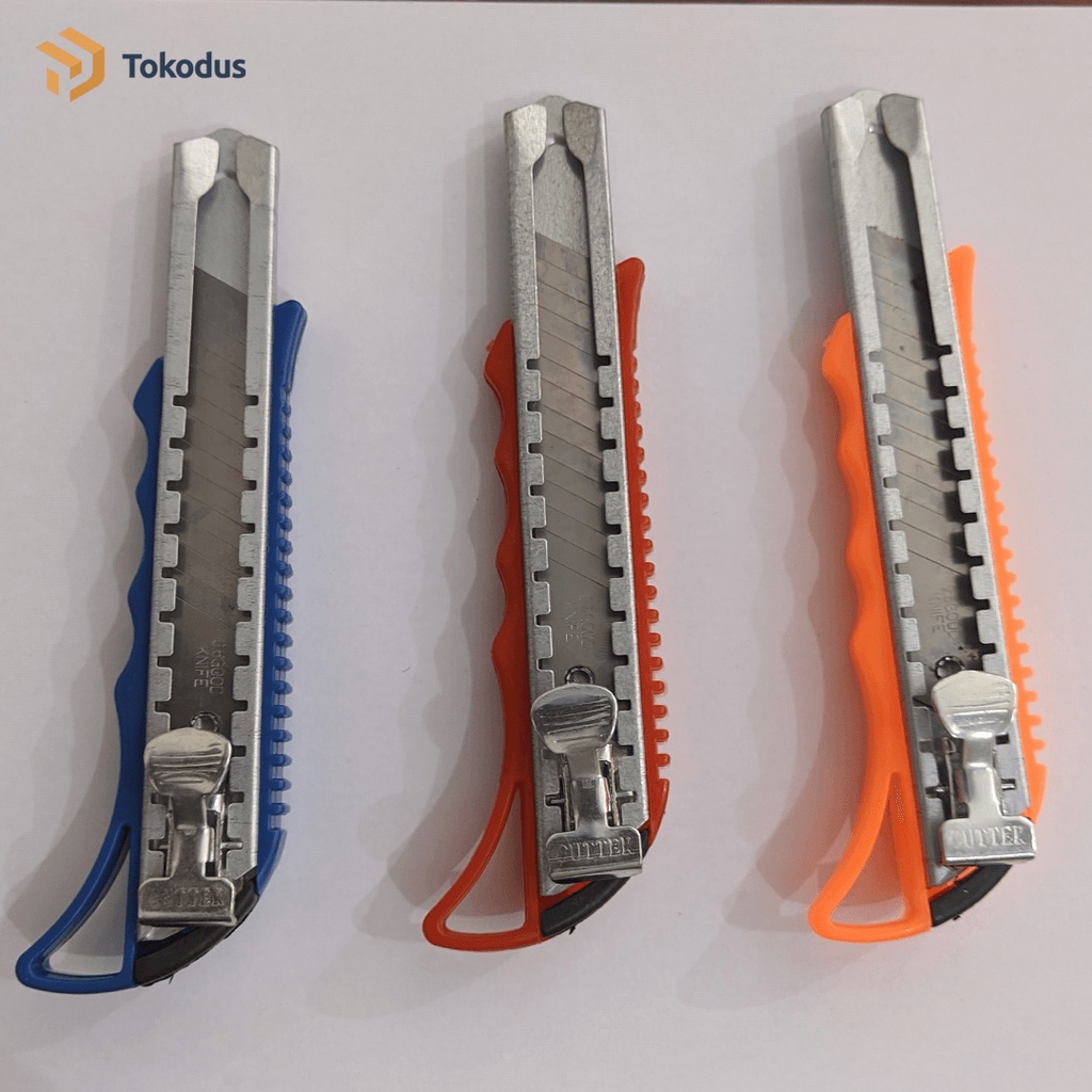 Jual Pisau Cutter/Kater L 500 | Besar Tajam Stainless | Pemotong Kertas ...
