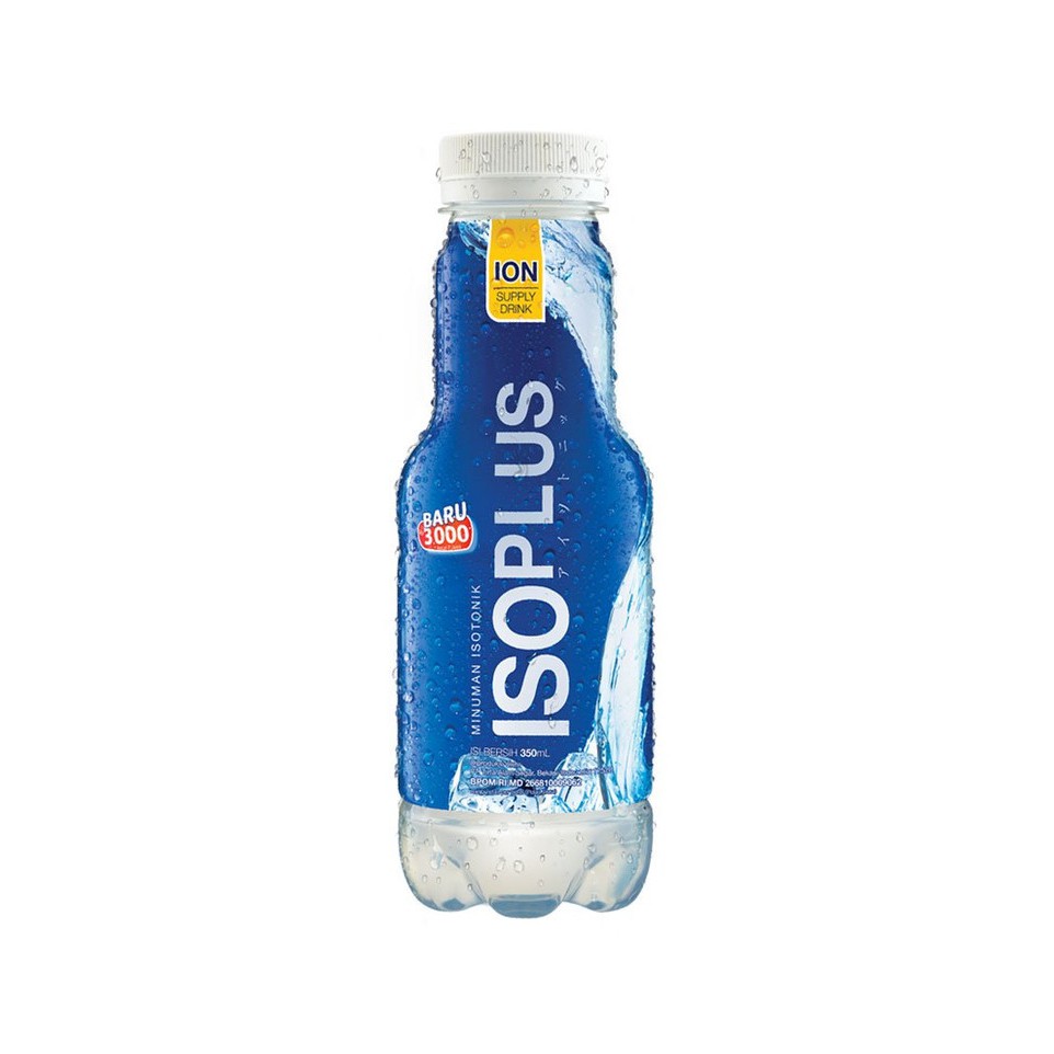 Jual ISOPLUS Minuman Isotonik Botol 350ml 1 Dus (12 pcs) | Shopee Indonesia