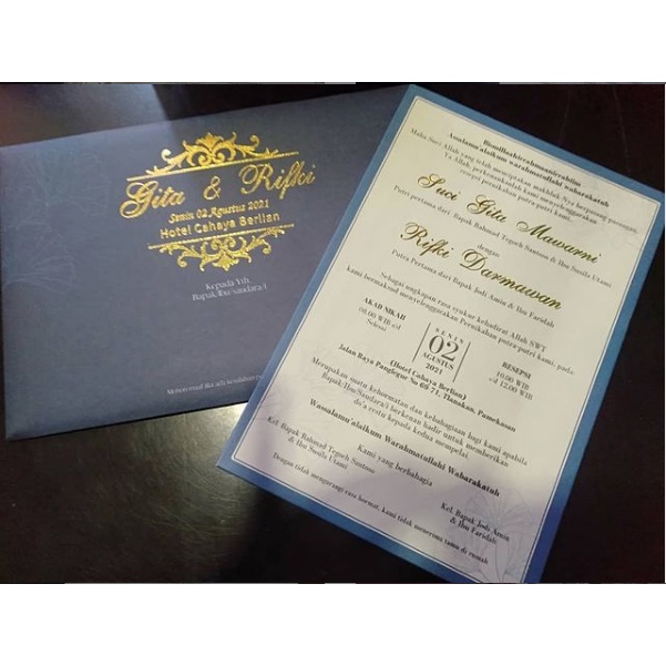 Jual Undangan Hard Cover | Shopee Indonesia