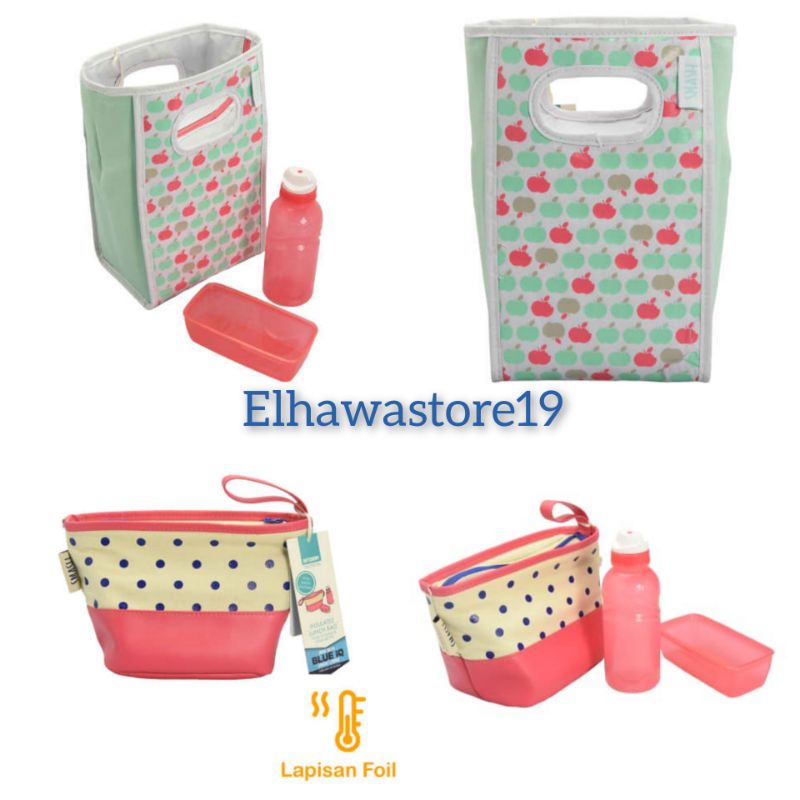 Jual Smash Naima Smash Sienna Set Tempat Makan dan Botol Minum Tas ...