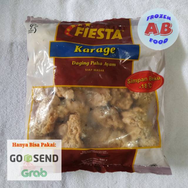 Jual Fiesta Karage 500 gram Fiesta Chicken Karage 500gram Daging Paha ...