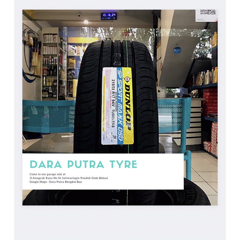 Jual ban mobil 215/55 r17 Dunlop SportMaxx 215 55 17 HRV Innova Reborn ...