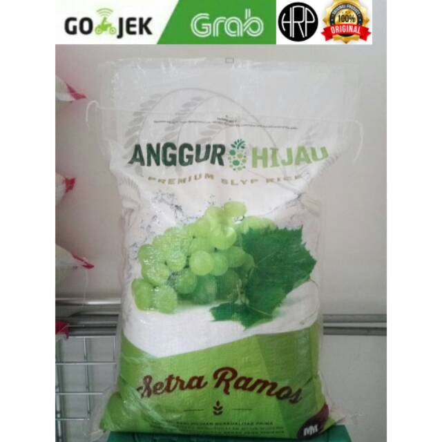Jual Beras setra PREMIUM cap anggur hijau 10KG PULEN | Shopee Indonesia