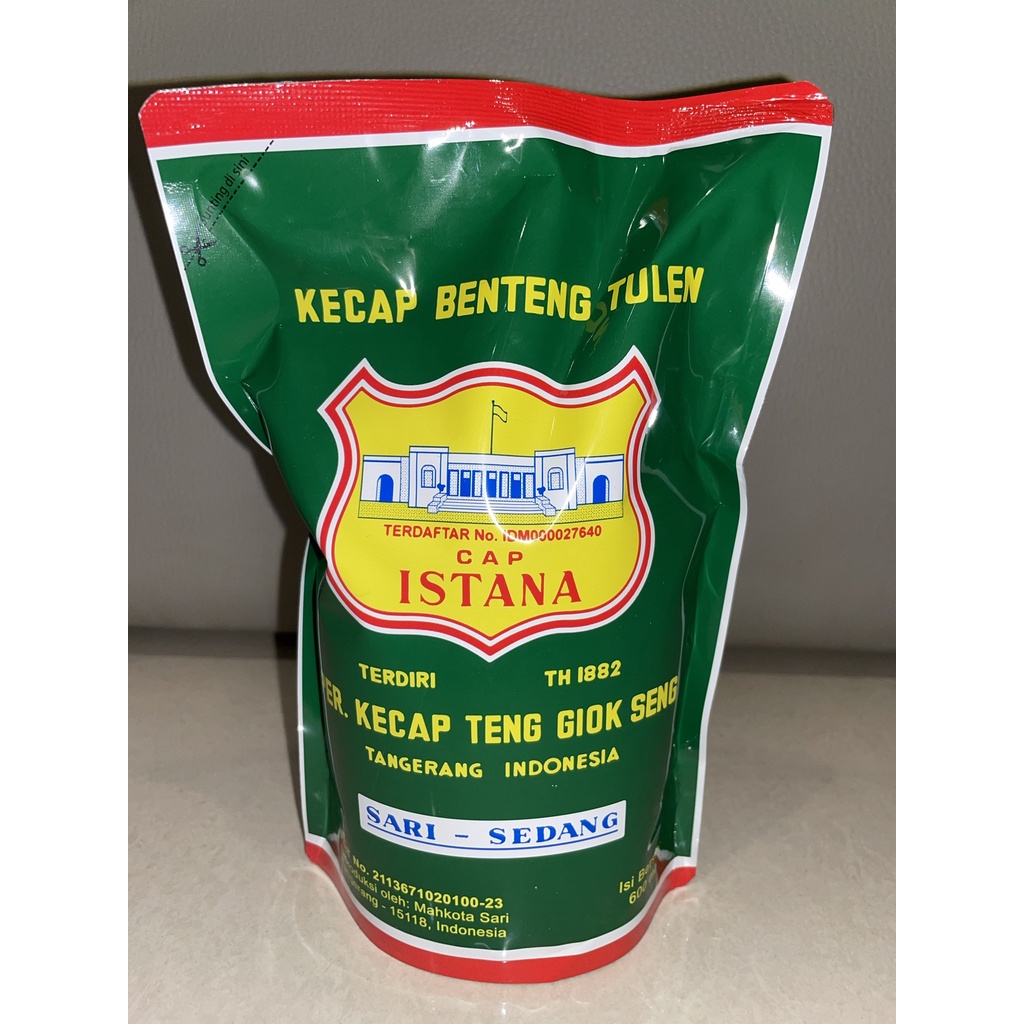 Jual Kecap Manis Benteng Tulen Cap Istana Refill 600 Ml Shopee Indonesia