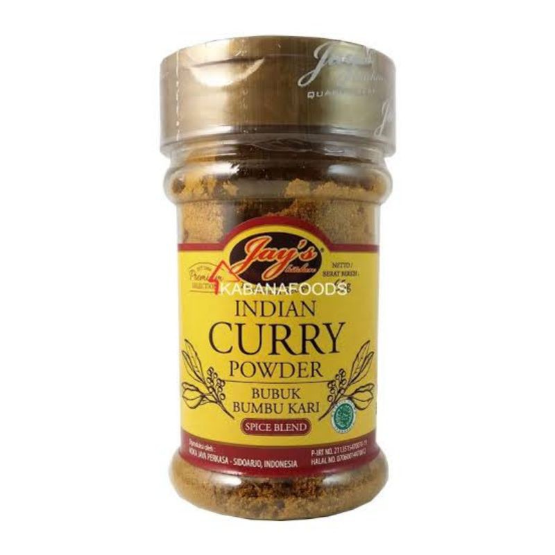 Jual JAY'S INDIAN CURRY POWDER 65GR | Shopee Indonesia