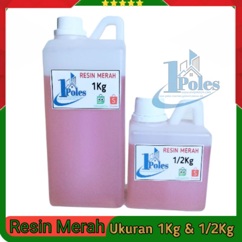 Jual Resin Merah 1kg & 1/2kg | Shopee Indonesia