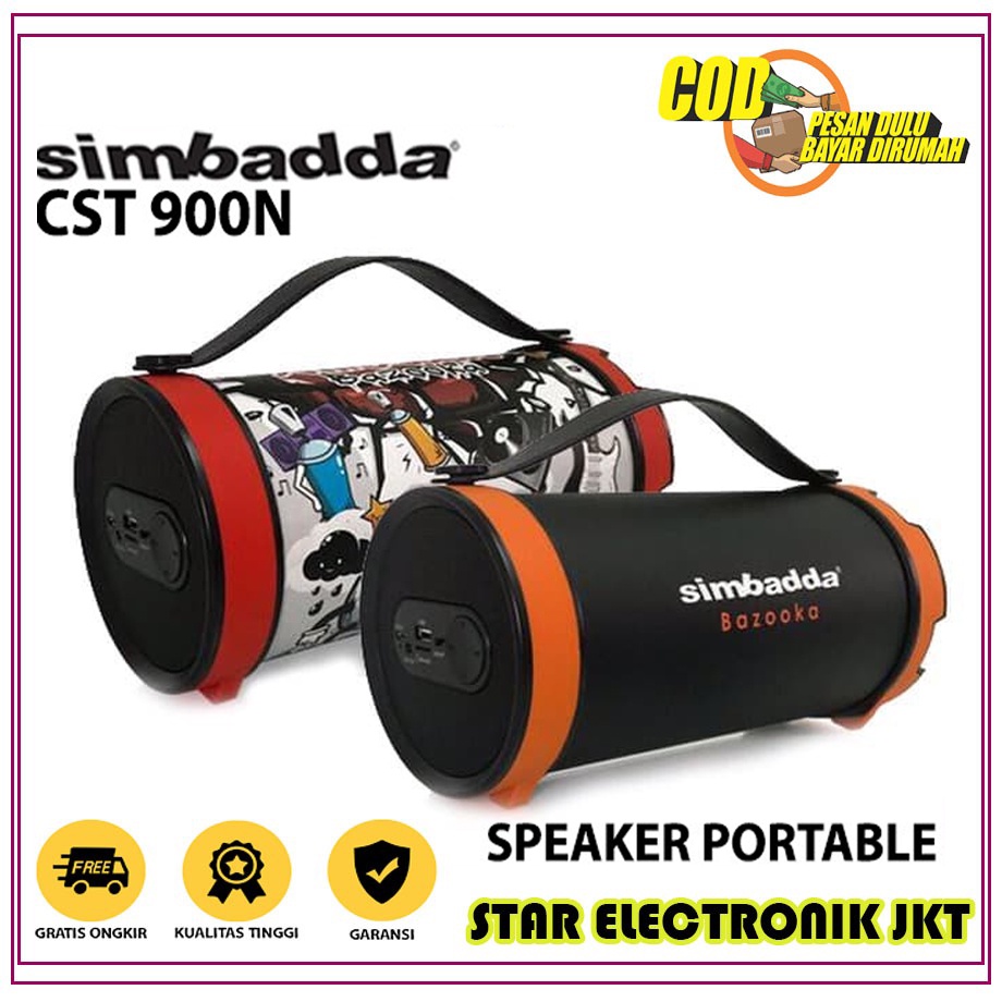 Jual Speaker Bluetooth Simbadda CST 900N - Power Sound | Shopee Indonesia