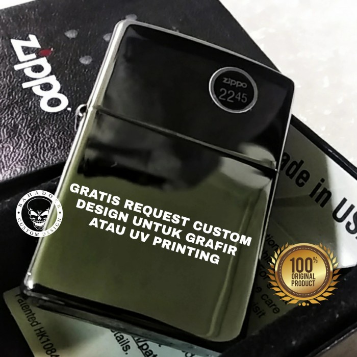 Jual KOREK API ZIPPO ORIGINAL SILVER CHROME GRATIS REQUEST CUSTOM DESIGN | Shopee Indonesia