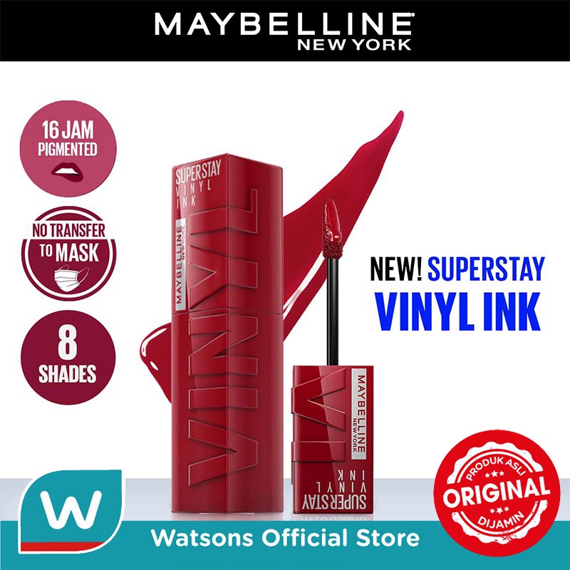 Jual Maybelline Superstay #10 Vinyl Ink Tint Lippy | Shopee Indonesia