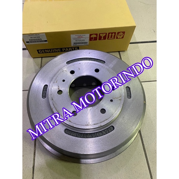 Jual Tromol rem belakang/brake drum rr mitsubishi triton 2.5cc KL3T HDX ...