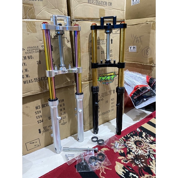 Jual shok skok ninja as gold dan as pelangi ato rainbow T atas bawah ...