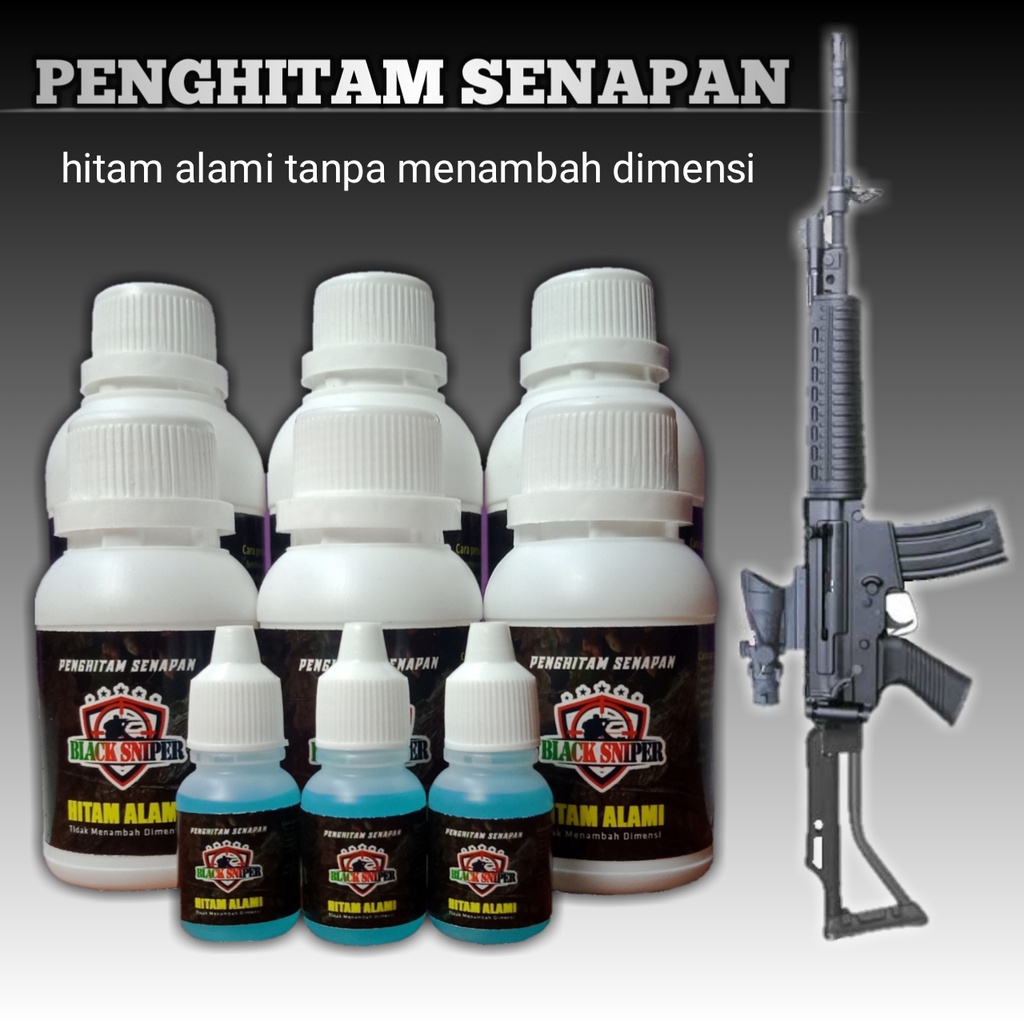 Jual BLACK SNIPER METAL BRONIR PENGHITAM BESI DAN KUNINGAN | Shopee ...