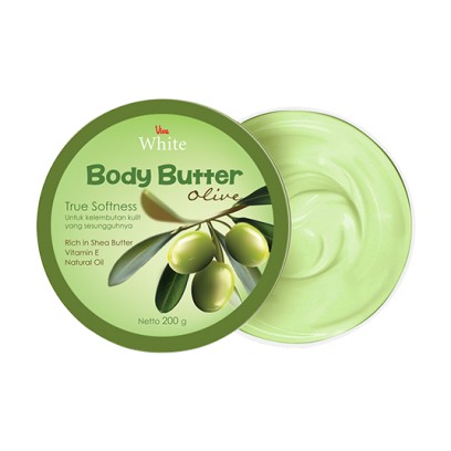 Jual VIVA WHITE BODY BUTTER OLIVE (200 g) | Shopee Indonesia