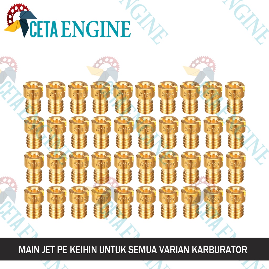 Jual [ BISA COD ] MAIN JET PE KARBURATOR SPUYER MAINJET ORIGINAL ...
