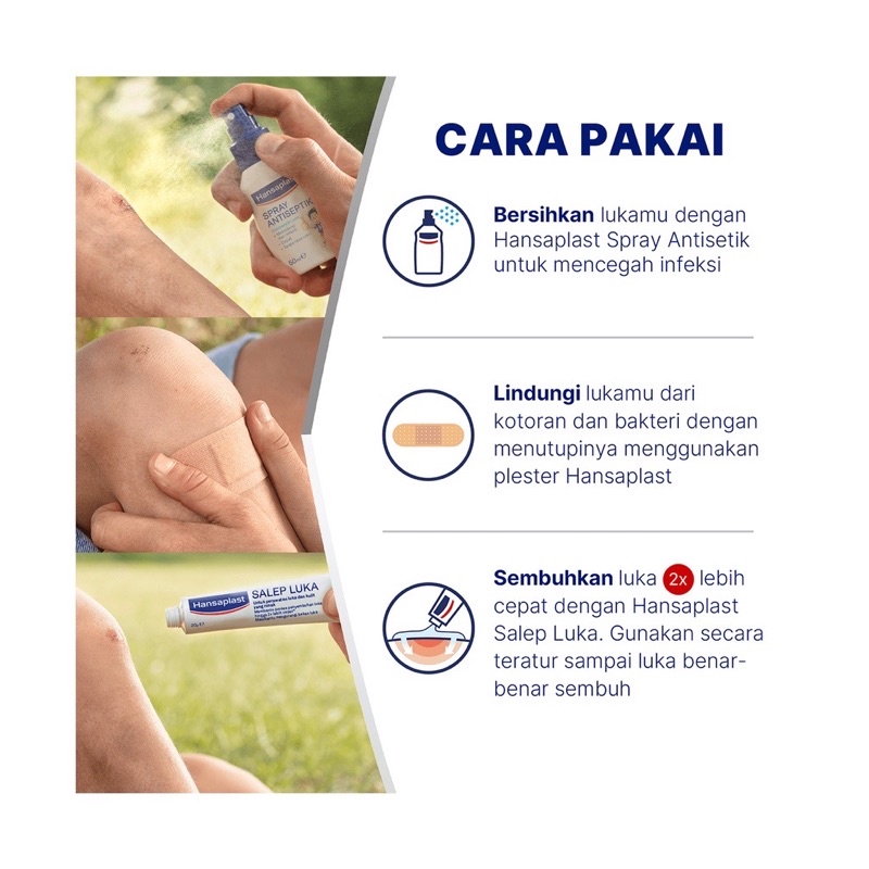 Jual Hansaplast Wound Spray Antiseptik Tanpa Rasa Sakit Antiseptic ...