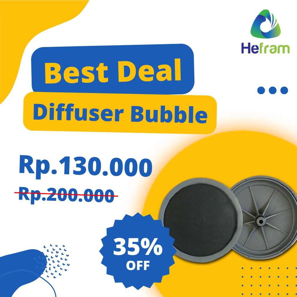 Jual Airdisc Fine Bubble Air Diffuser 10 Inch | Shopee Indonesia