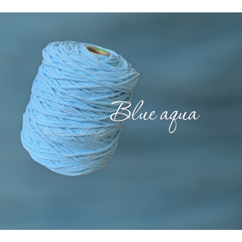 Jual Benang warna blue aqua 1kg | Shopee Indonesia