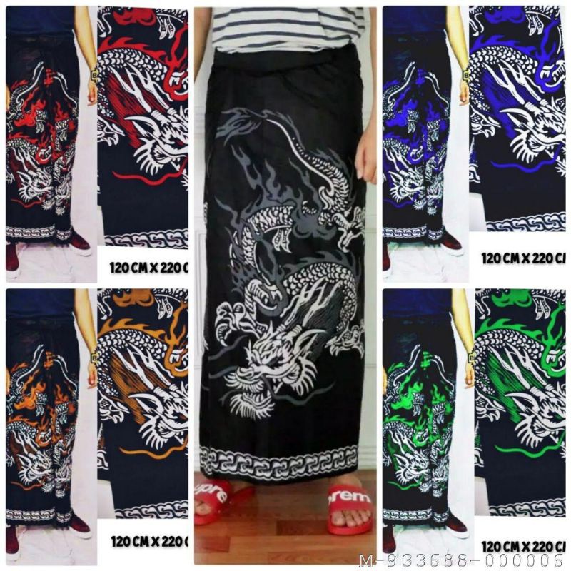 Jual SARUNG BATIK MORIF NAGA IANC-001 / SARUNG MOTIF KUALITAS PREMIUM ...