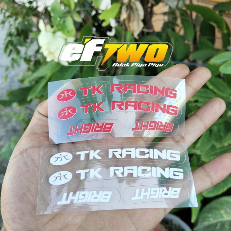 Jual STICKER VELG TK RACING | Shopee Indonesia