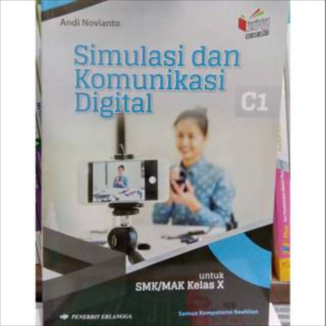 Jual Buku Simulasi Dan Komunikasi Digital Kelas X Smk Erlangga Shopee