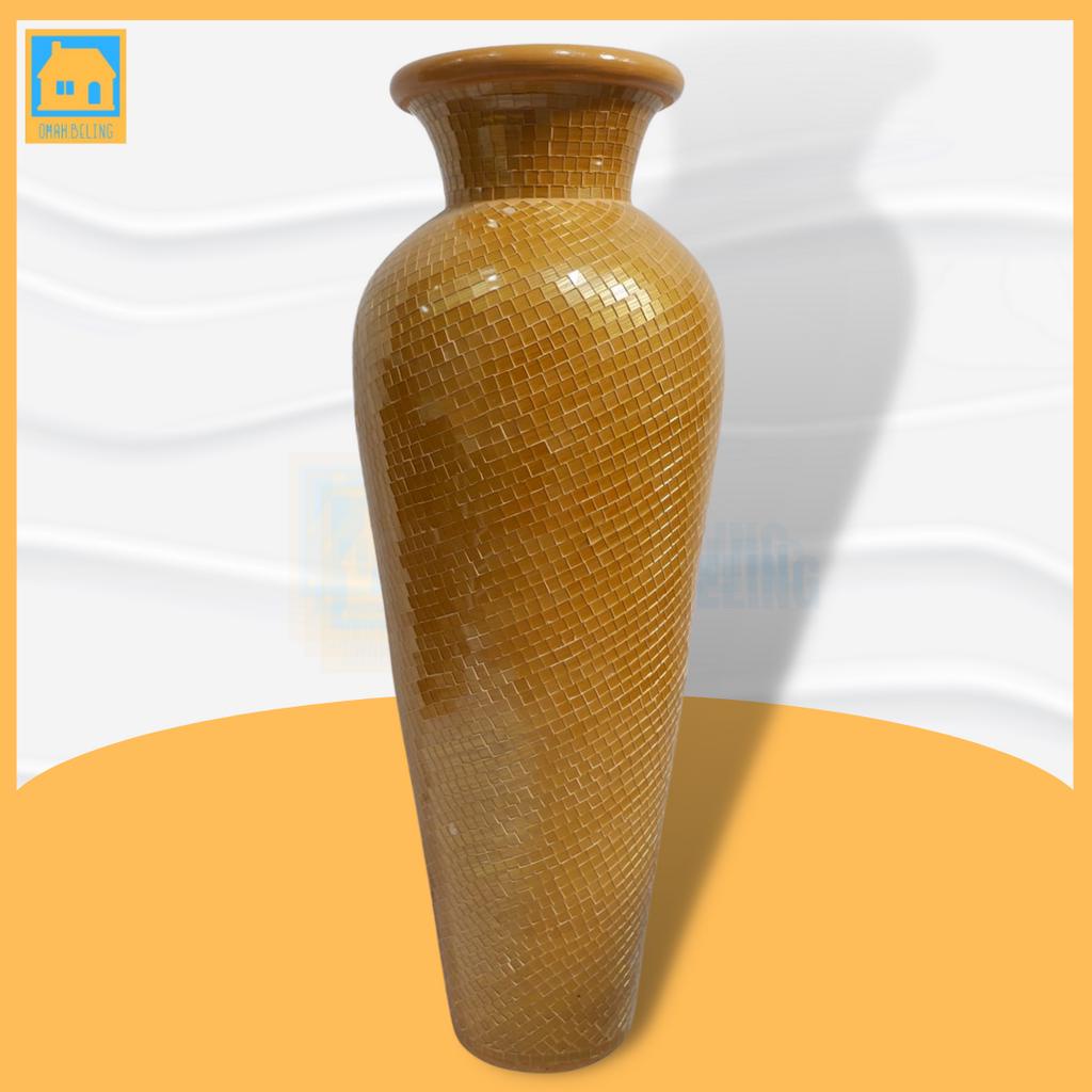 Jual Vas Bunga Guci Keramik Aesthetic | Ukuran 60cm | Vas Gucci Sudut ...