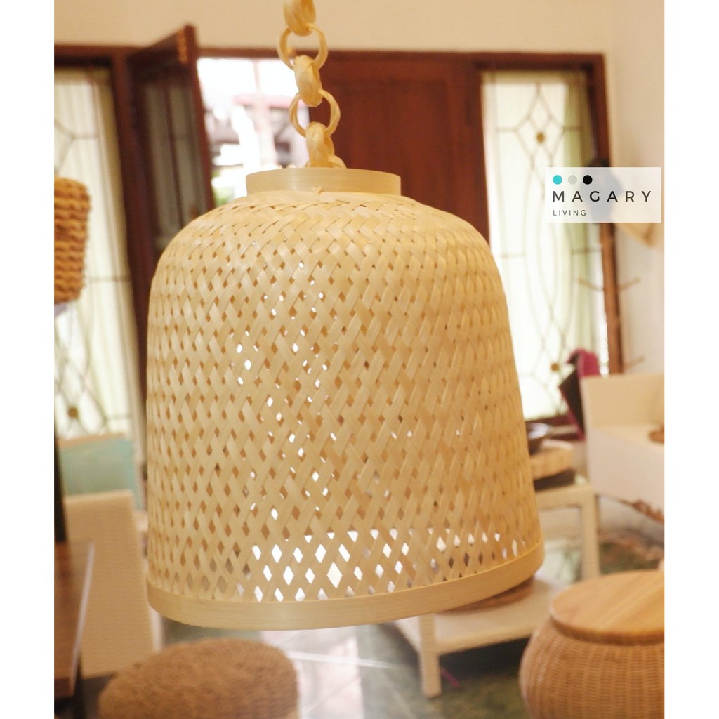 Jual MAGARY LIVING Chicken Bamboo lampshade - kap lampu gantung - kap ...