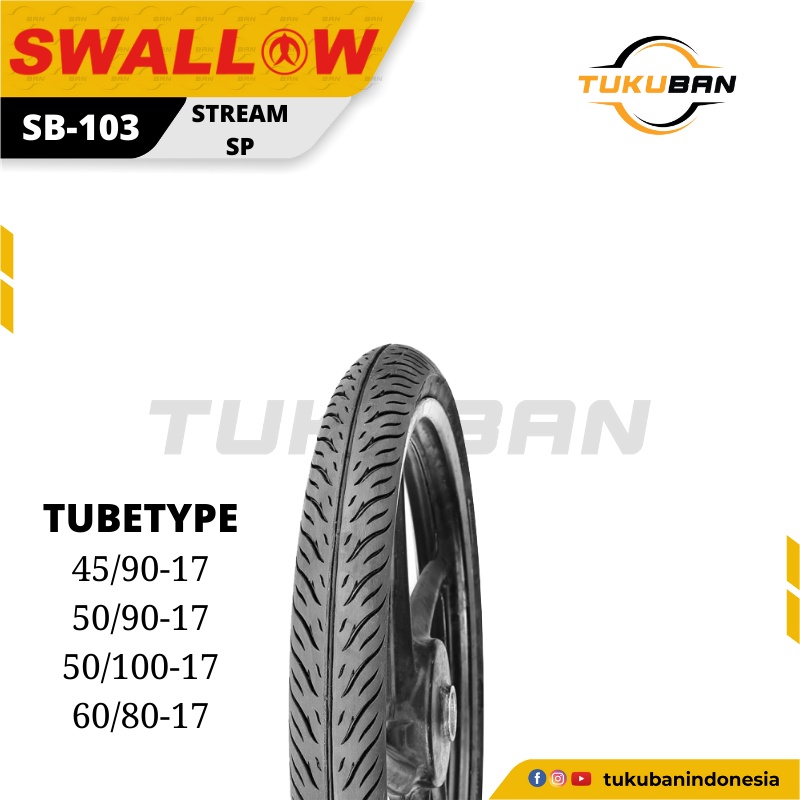 Jual Ban Motor Racing Drag Cacing Ceper Swallow SB-103 Stream SP Ring ...