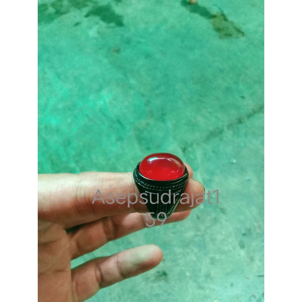 Jual BATU AKIK RED BARON PACITAN NATURAL | Shopee Indonesia