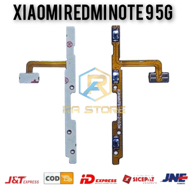 Jual Flexible Flexibel On Off Volume Xiaomi Redmi Note 9 5G | Fleksibel Tombol Power On Of Vol ...