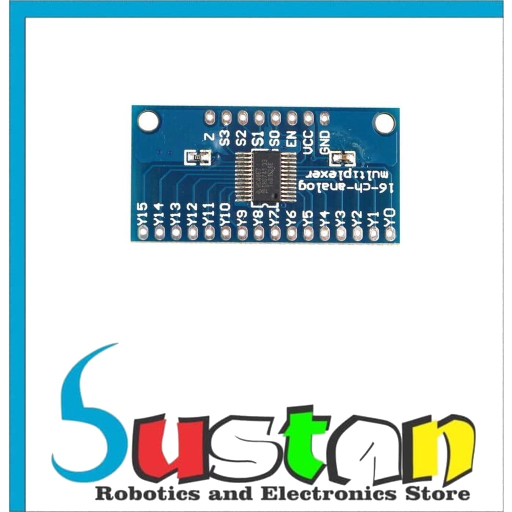 Jual Module Multiplexer CD74HC4067 16 Channel Analog Digital 74HC4067 ...