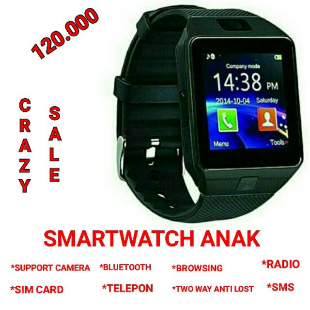 Jual jam tangan smartwatch u9 dz 09 sim card | Shopee Indonesia