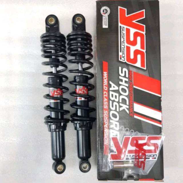 Jual Shock Yss Top Prime 280 320 340 360 mm hitam full black original ...