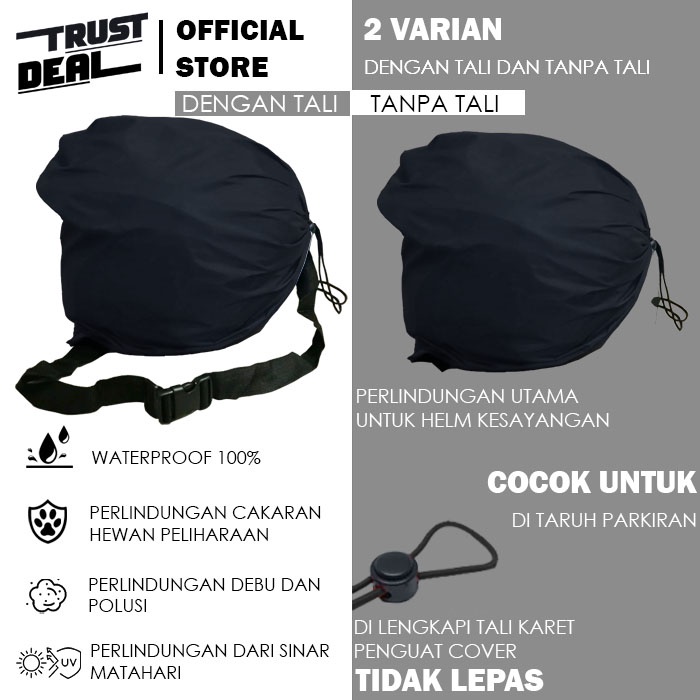 Jual Cover Helm Sarung Helm Tas Helm Jas Hujan Helm Raincoat Helm Anti ...