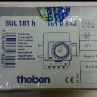 Jual TIMER ANALOG THEBEN SUL181H 220V 16A TIMER OTOMATIS | Shopee Indonesia