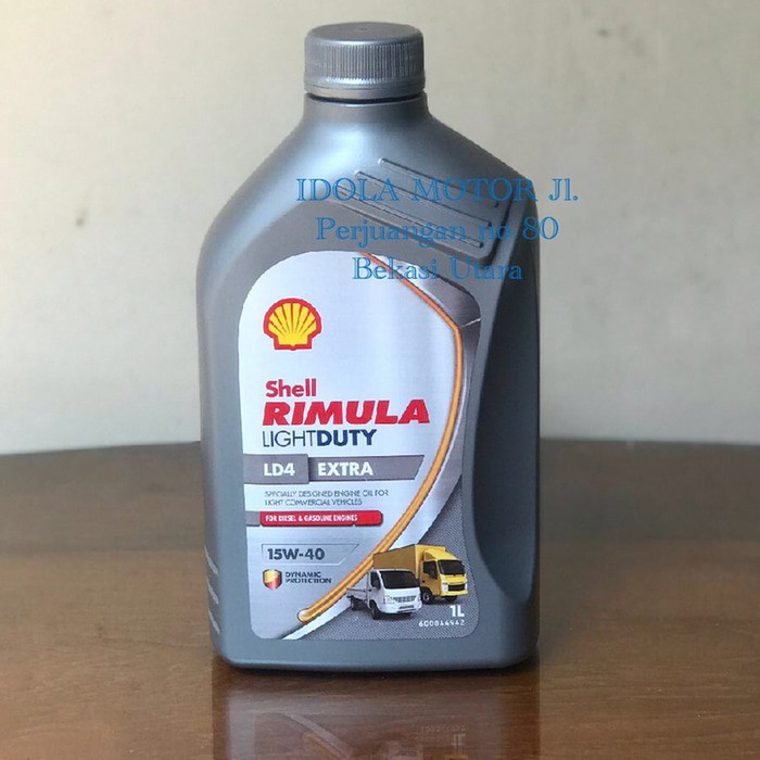 Jual Promo Oli shell rimula LD4 EXTRA sae 15w-40 isi 1 liter terlaris ...