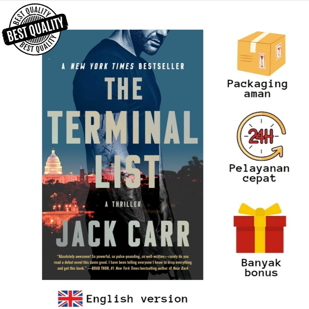 Jual The Terminal List (Terminal List #1) by Jack Carr | Shopee Indonesia