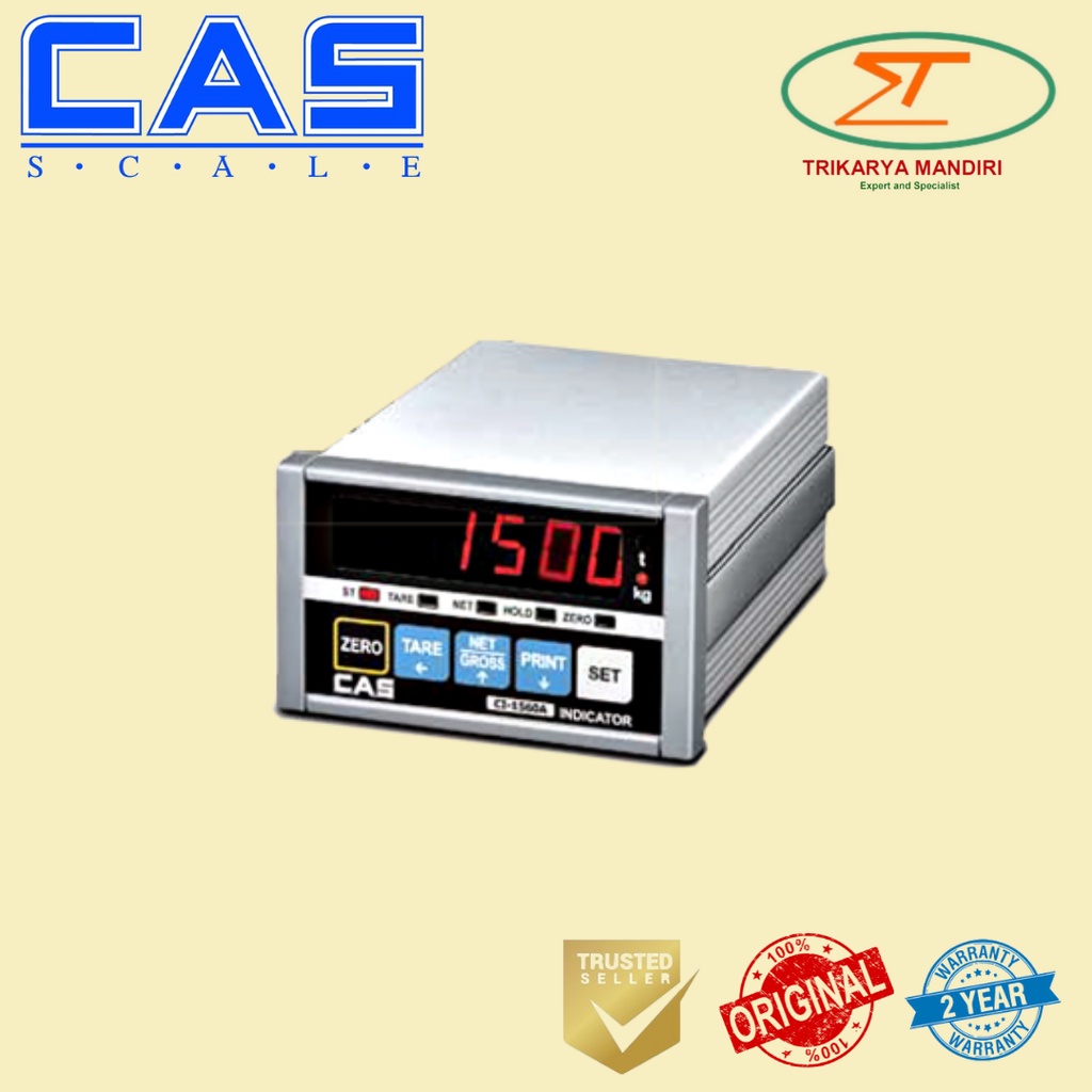Jual Indikator Timbangan CAS CI-1500A | Shopee Indonesia