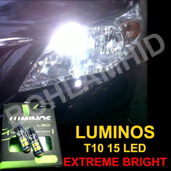 Jual LAMPU LED Senja Kota Kecil SOLUNA LUMINOS 15 LED T10 Xtreme ...